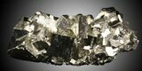 3.8" Pyritohedral Pyrite Cluster - Peru (#31099) For Sale - FossilEra.com