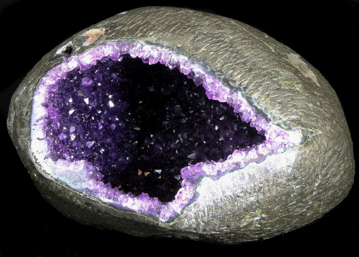 9.1" Deep Purple Amethyst Geode - Top Quality For Sale (#36470 ...
