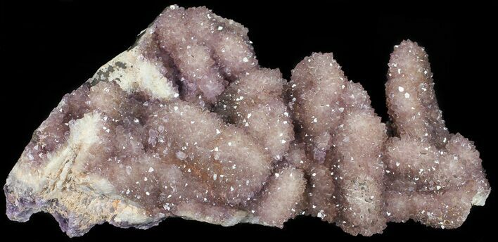 7.2" Purple Amethyst Pseudomorph After Barite - Turkey (#55396) For ...