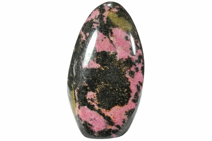 4.9" Polished Free-Standing, Polished Rhodonite - Madagascar (#95701 ...