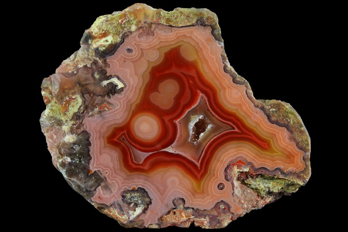 2.8" Polished, Banded Laguna Agate - Mexico For Sale (#114413 ...