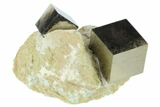 Pyrite Cubes - Spain For Sale - FossilEra.com