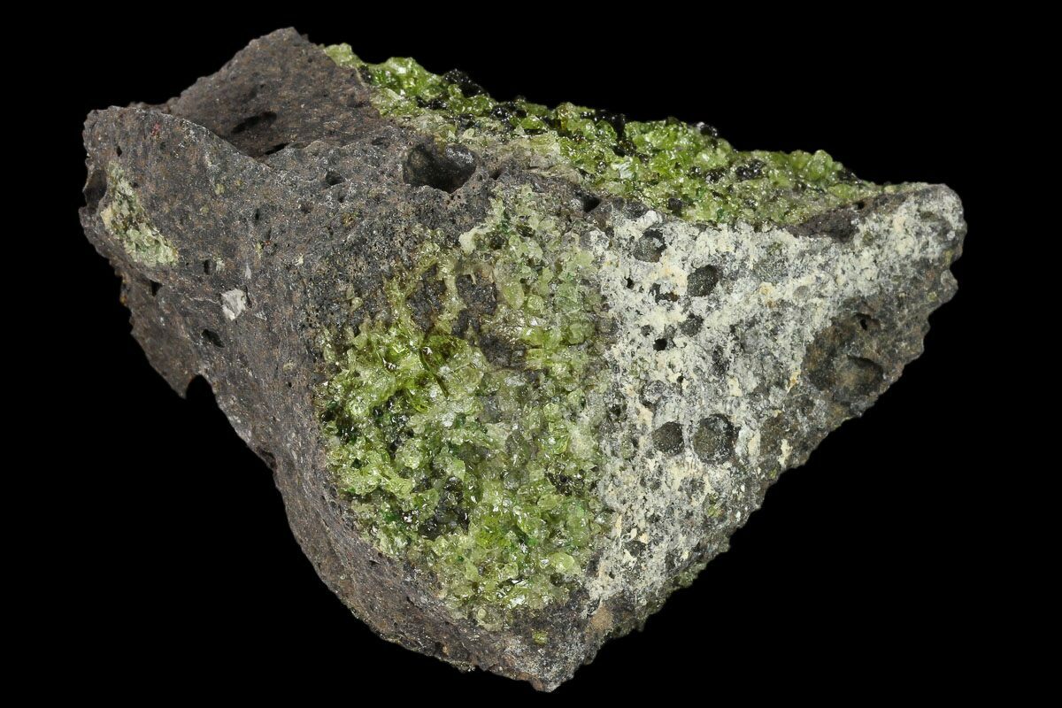 3.9" Peridot in Basalt - Arizona (#132296) For Sale - FossilEra.com