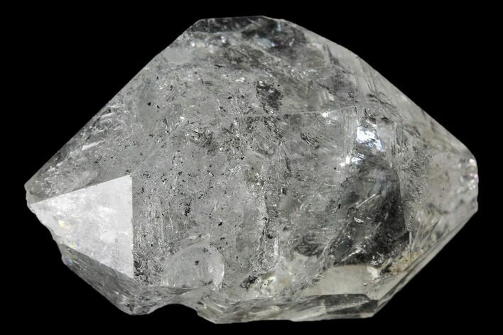 1.28" Pakimer Diamond with Petroleum Inclusions - Pakistan (#135977 ...