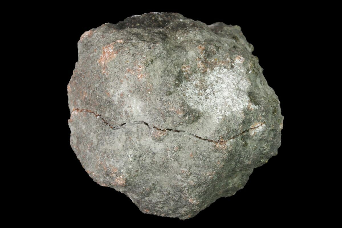 1.4" Keokuk "Red Rind" Geode with Pyrite - Iowa For Sale (#141500 ...