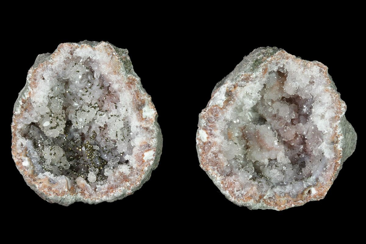 1.4" Keokuk "Red Rind" Geode with Pyrite - Iowa (#141500) For Sale ...