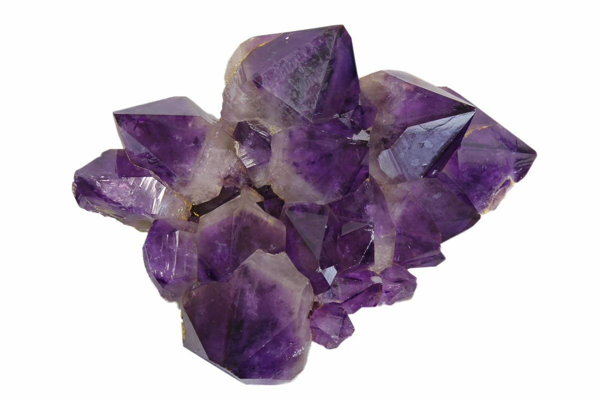 Beautiful, 7.3" Purple Amethyst Crystal Cluster - Congo (#148645) For ...