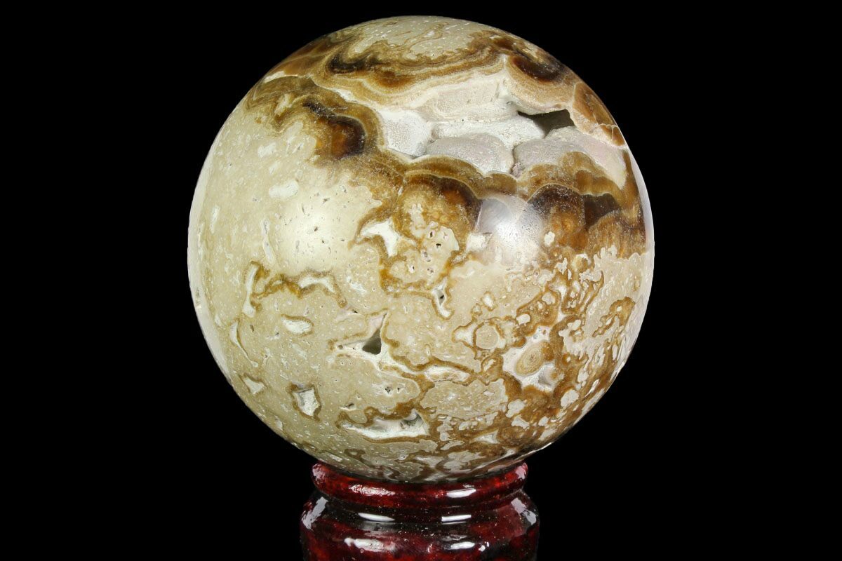 3" Polished Chocolate Calcite Sphere - Pakistan (#149528) For Sale ...