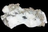 8" Native Silver Formation in Calcite - Morocco (#152620) For Sale ...