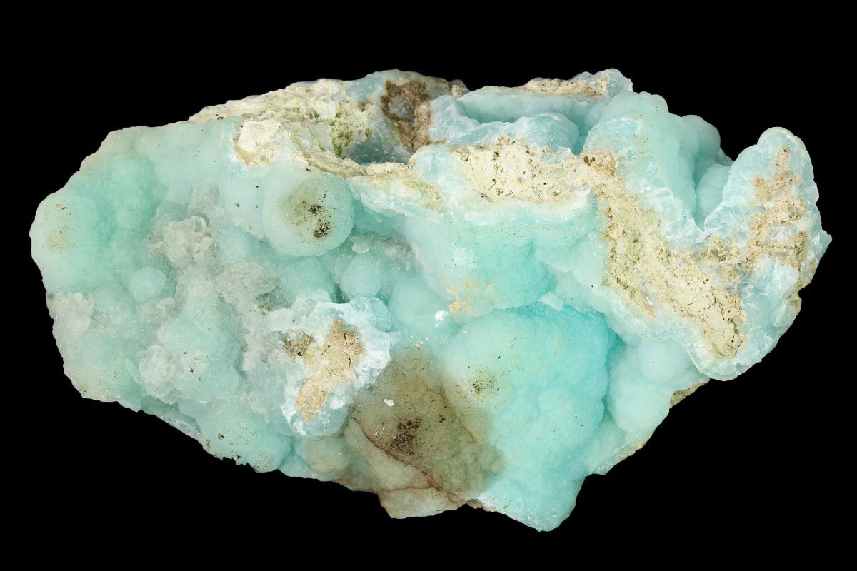 2.2" Powder Blue Hemimorphite Formation - 79 Mine, Arizona (#144585 ...