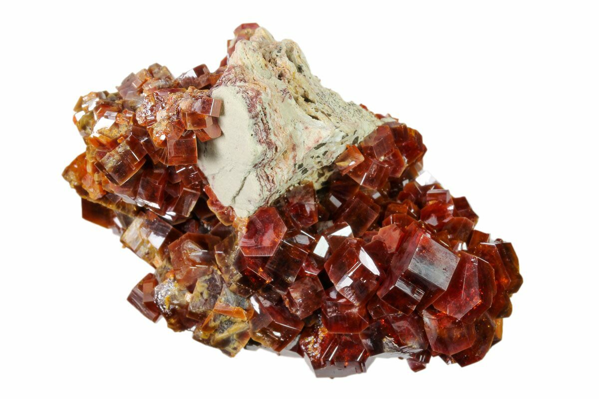 2.9" Ruby Red Vanadinite Crystal Cluster - Huge Crystals! (#157037) For ...