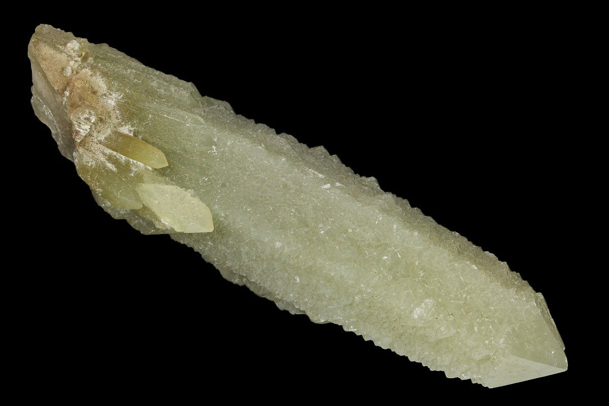 3.55" Sage-Green Quartz Crystal with Dual Core - Mongolia (#169902) For ...