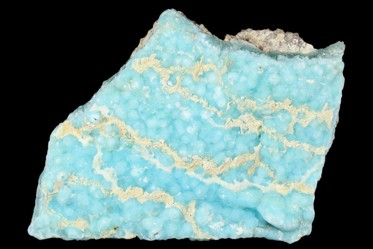 4.9" Sky-Blue, Botryoidal Aragonite Formation - Yunnan Province, China ...