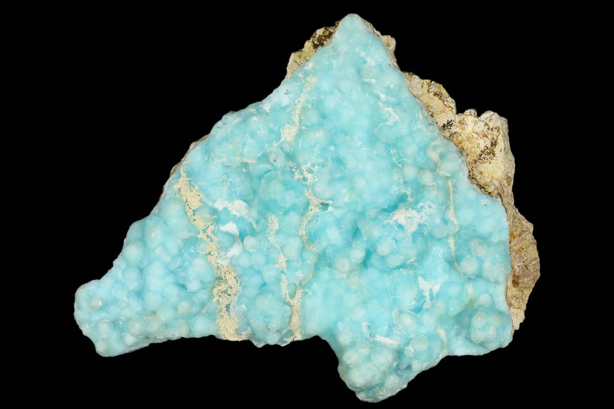 3.8" Sky-Blue, Botryoidal Aragonite Formation - Yunnan Province, China ...