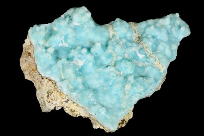 3.8" Sky-Blue, Botryoidal Aragonite Formation - Yunnan Province, China ...
