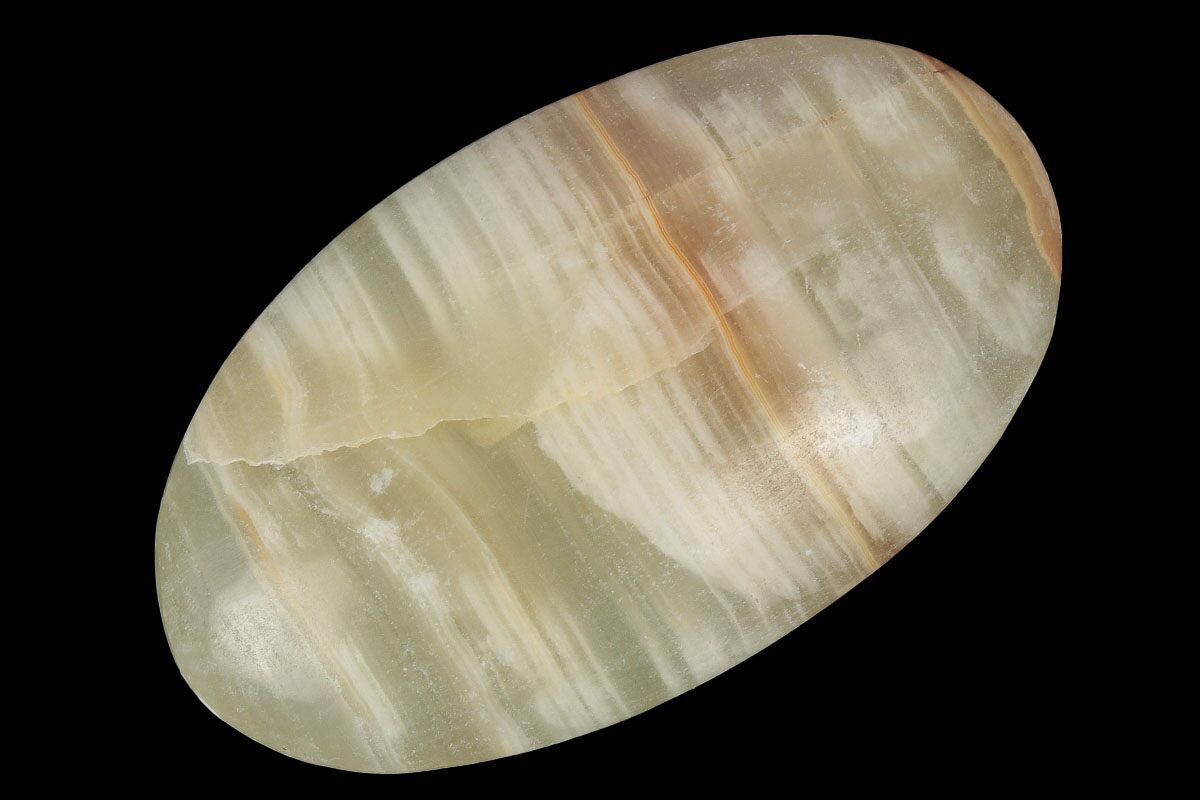 2" Polished, Green (Jade) Onyx Palm Stone - Afghanistan (#187935) For ...