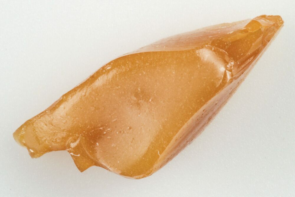 .45" Kansas Amber (Jelinite) Specimen - George Jelinek Collection ...