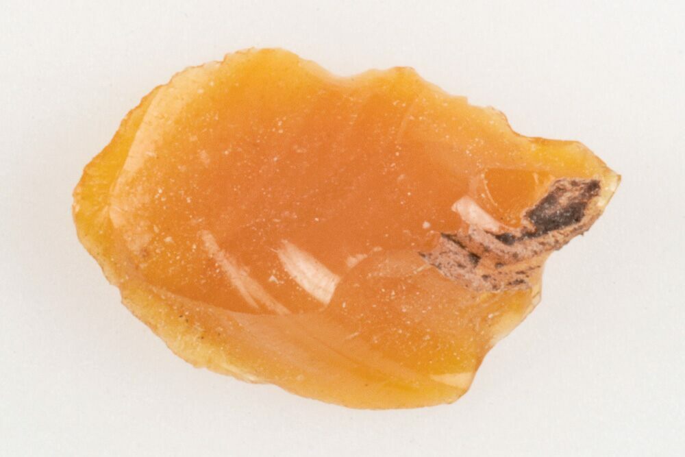 .3" Kansas Amber (Jelinite) Specimen - George Jelinek Collection ...