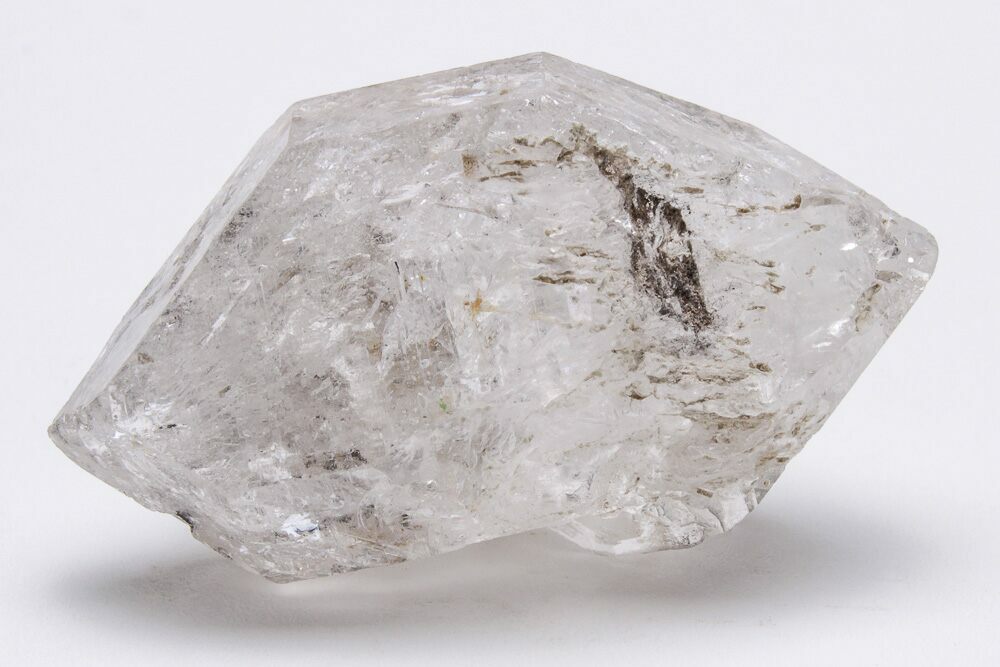 1.55" Pakimer Diamond with Carbon Inclusions - Pakistan (#204141) For ...