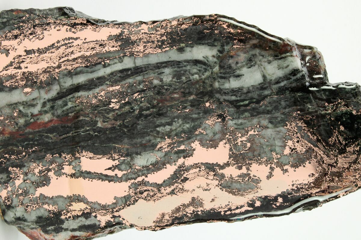 7.5" Tall, Free-Standing Copper Ore Section - Michigan (#207718) For ...