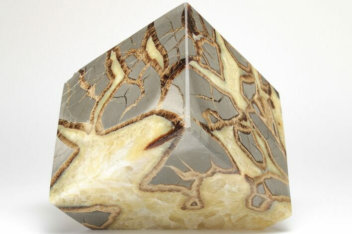 3.95" Wide, Polished Septarian Cube - Utah (#207777) For Sale ...