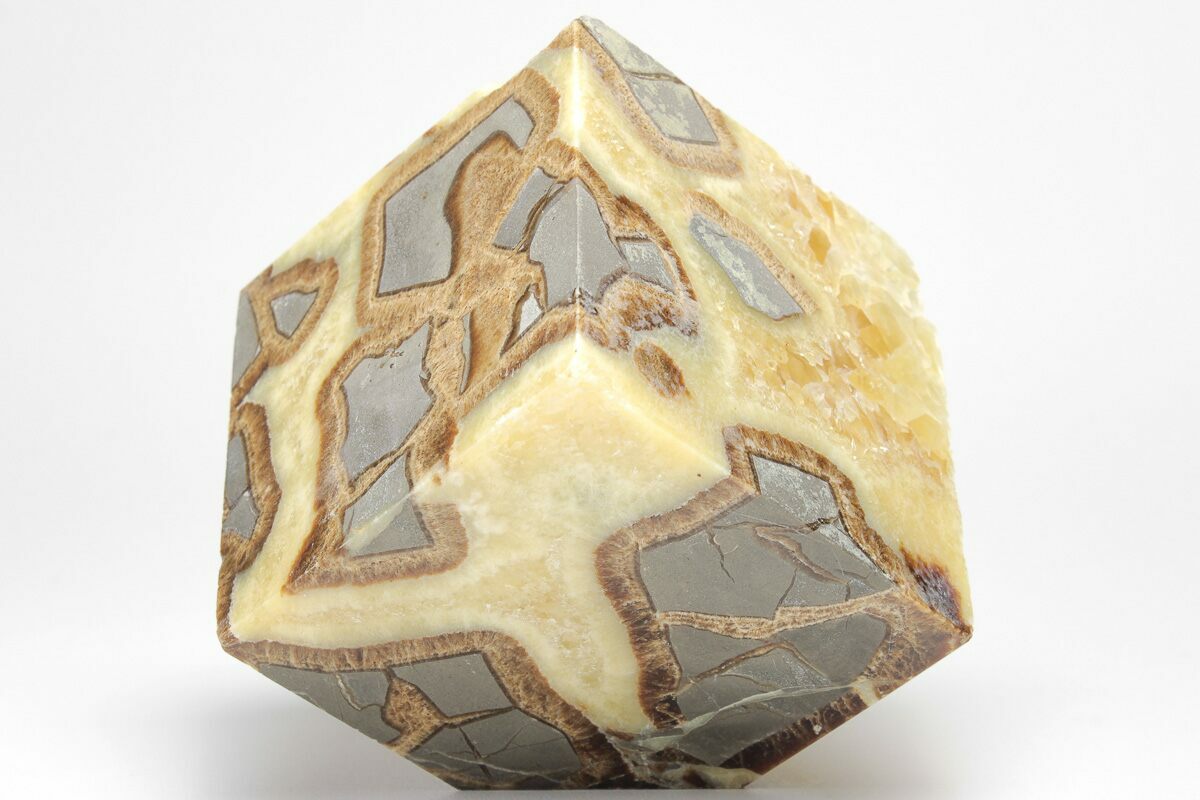 2.4" Wide, Polished Septarian Cube - Utah (#207781) For Sale ...