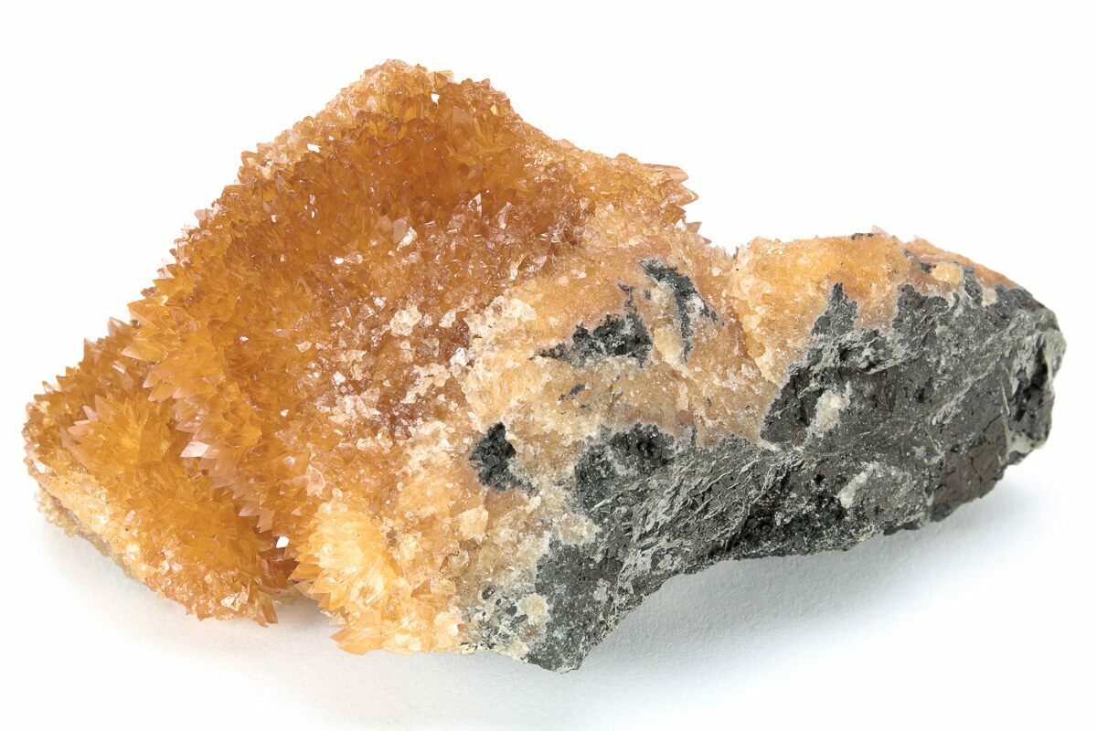 2.9" Intense Orange Calcite Crystal Cluster - Poland (#214169) For Sale ...