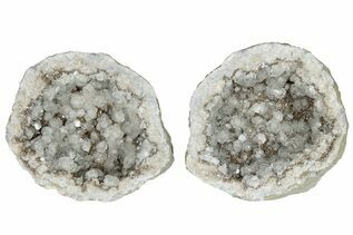 3 - 4" Sparkling Quartz Geodes From Morocco For Sale - FossilEra.com