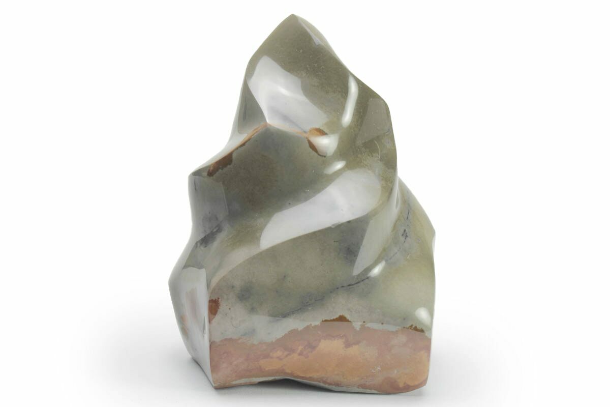 4.6" Colorful, Polished Polychrome Jasper "Flame" - Madagascar (#220868 ...