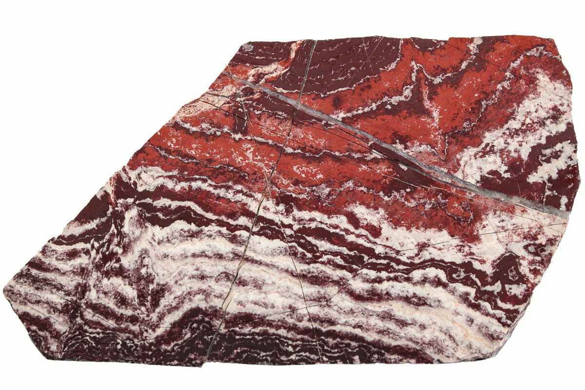 5.2" Polished Snakeskin Jasper Slab - Western Australia (#221501) For ...