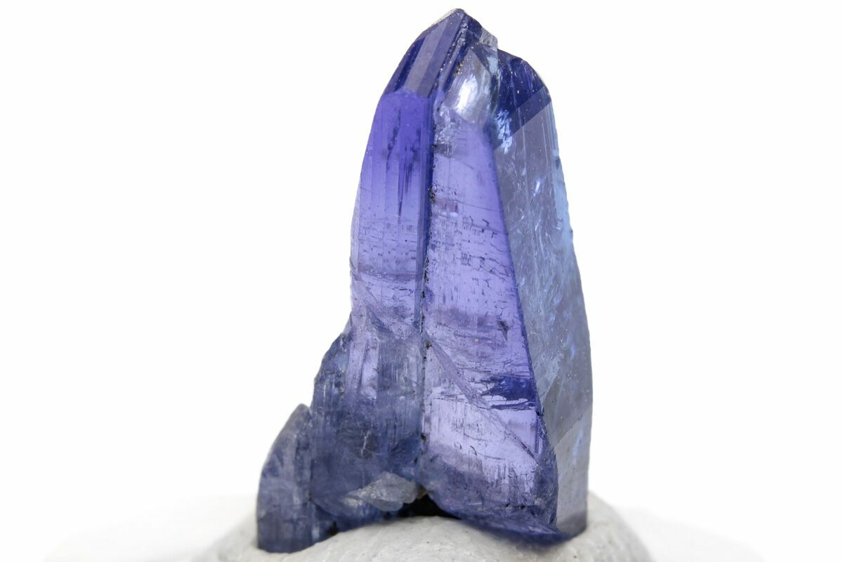 .56" Brilliant Blue-Violet Tanzanite Crystal - Merelani Hills, Tanzania ...