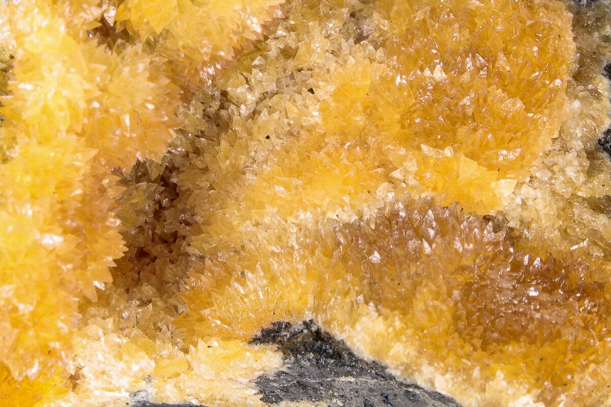 2" Intense Orange Calcite Crystal Cluster - Poland (#228274) For Sale ...