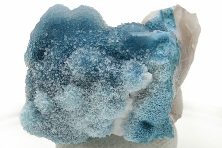 1" Chalcedony on Fibrous Blue Shattuckite - Namibia (#228965) For Sale ...