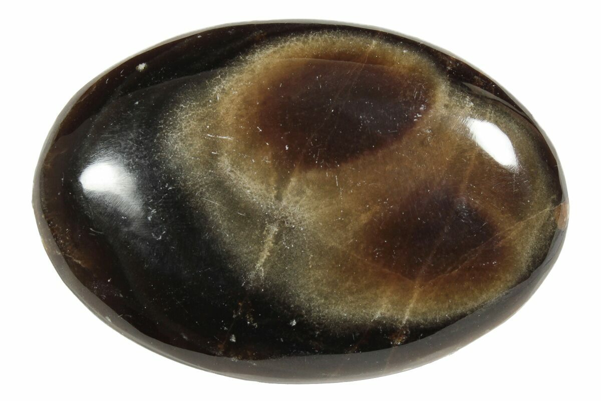 2.7" Polished Chocolate Calcite Palm Stone - Pakistan (#220951) For ...