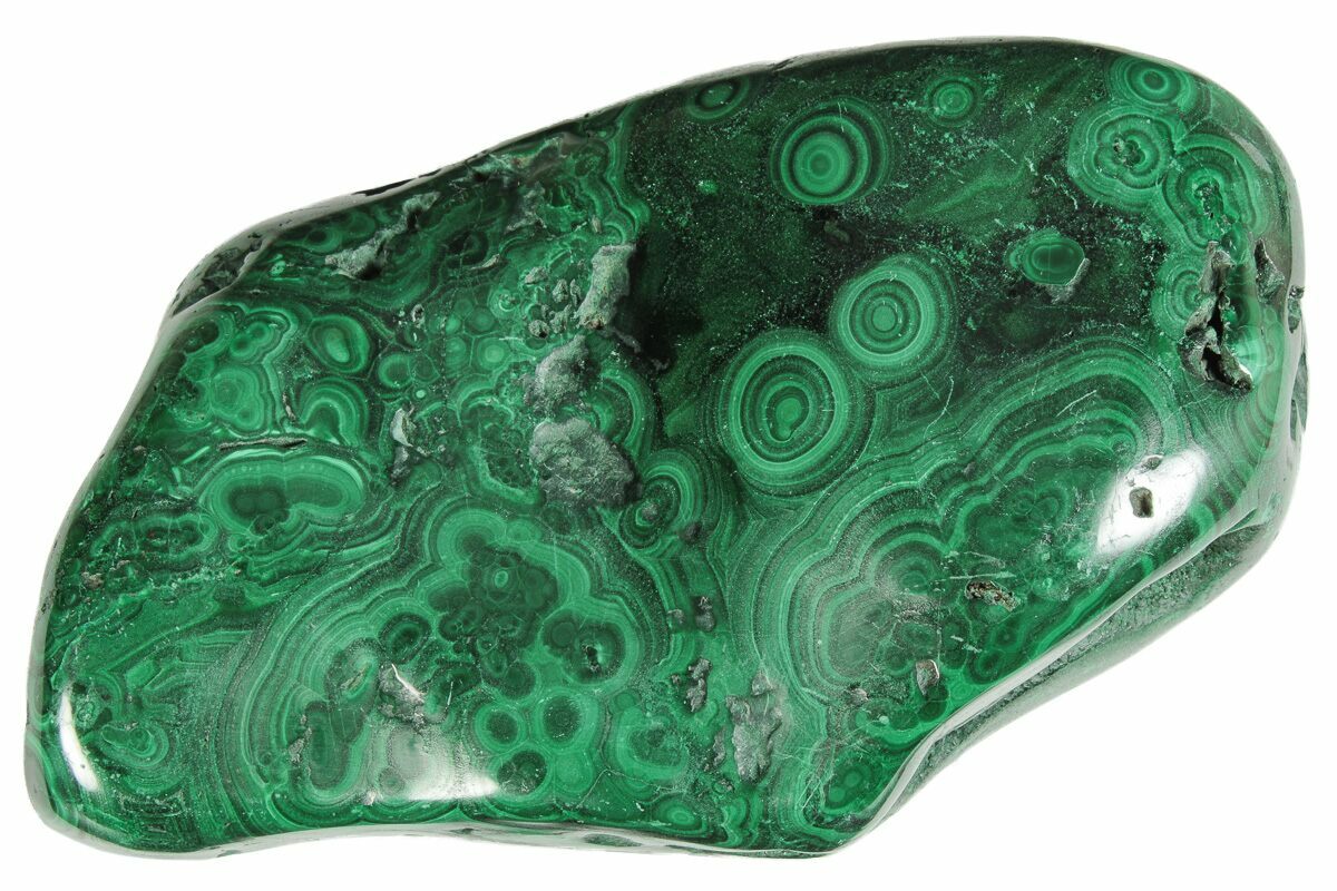4.3" Vibrant, Polished Malachite Specimen - Congo (#233314) For Sale ...