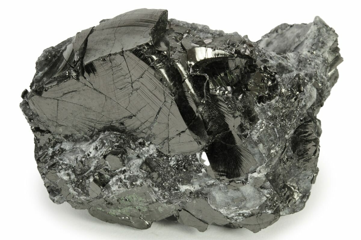 2" Lustrous Shungite In Host Rock - Colombia (#237702) For Sale ...