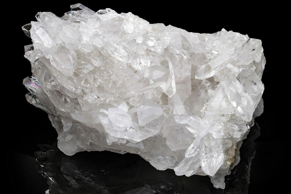 5.7" Clear Quartz Crystal Cluster - Brazil (#237849) For Sale ...