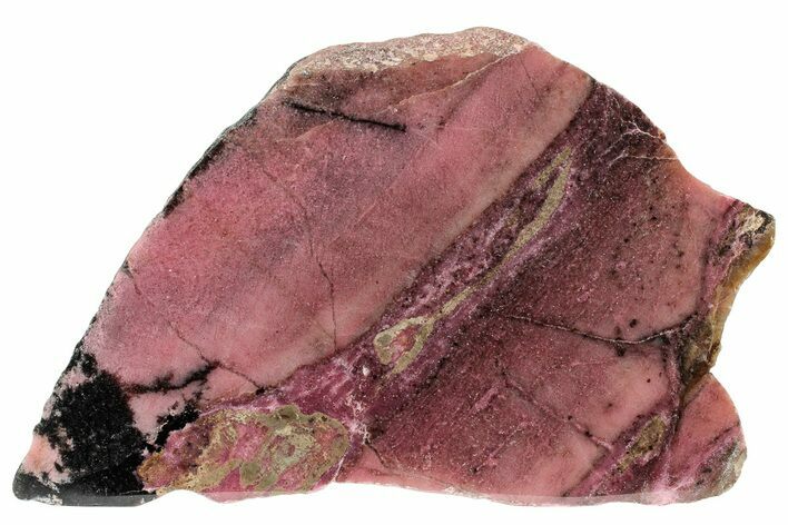 6.35" Polished Rhodonite Slab - Australia (#239720) For Sale ...