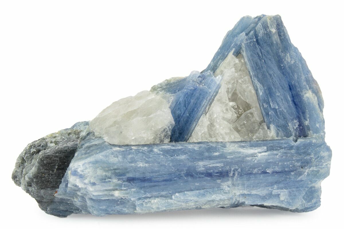 2.4" Vibrant Blue Kyanite Crystals In Quartz - Brazil (#243607) For ...