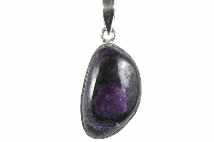 1" Polished Sugilite Pendant (Necklace) - 925 Sterling Silver (#244014 ...