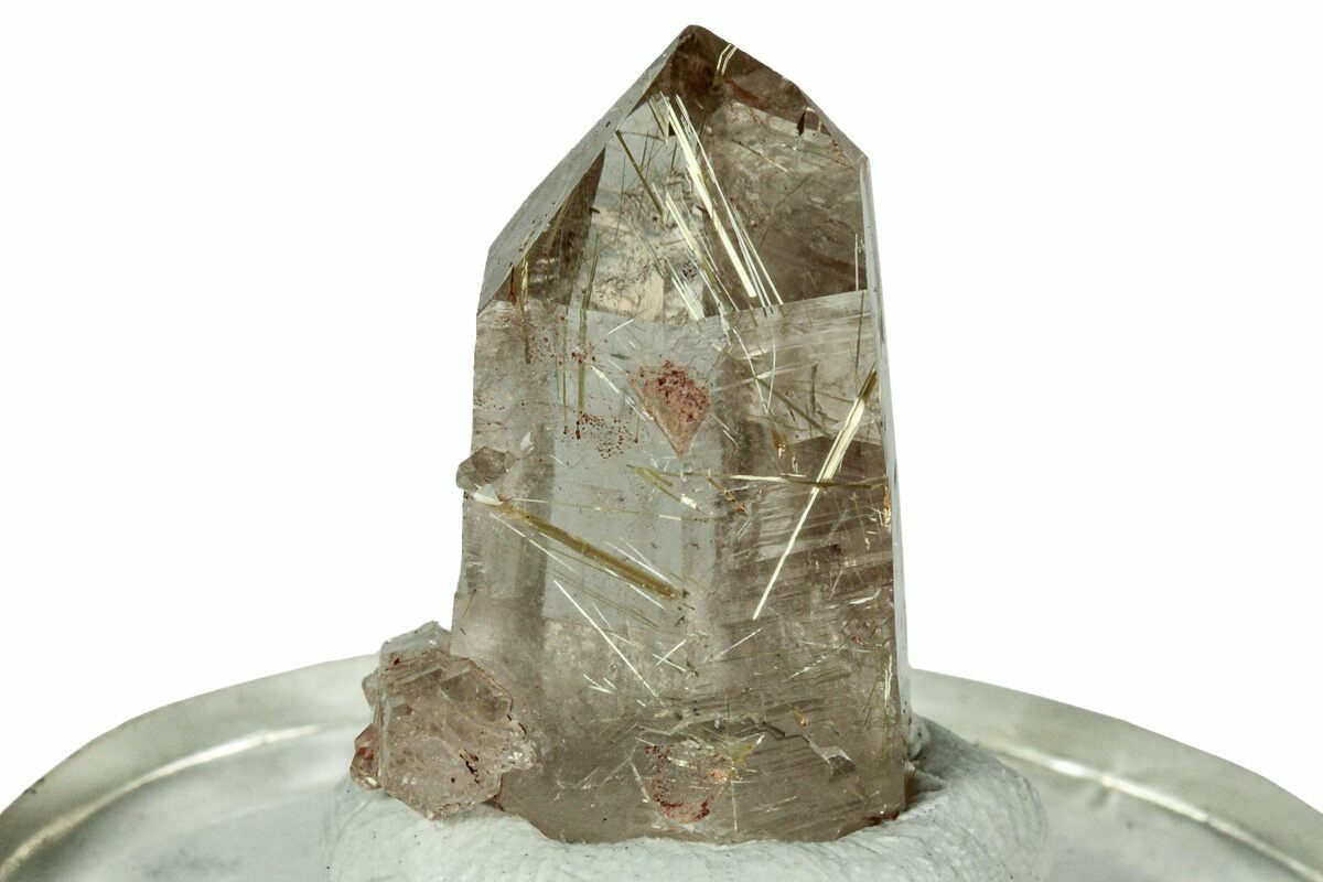 .85" Glassy Rutilated Quartz Crystal - Brazil (#244760) For Sale ...