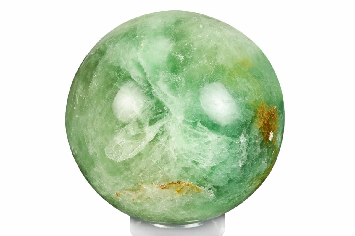 2.7" Polished Green Fluorite Sphere - Madagascar (#246099) For Sale ...