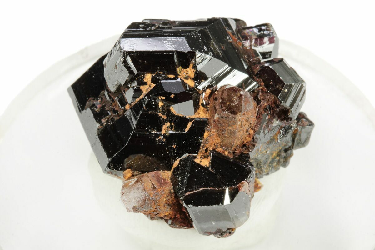 1.25" Gemmy Cassiterite Crystals on Quartz - Viloco Mine, Bolivia ...