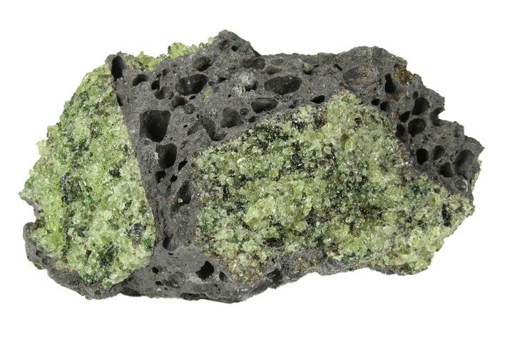 4" Peridot in Basalt - Arizona (#247749) For Sale - FossilEra.com