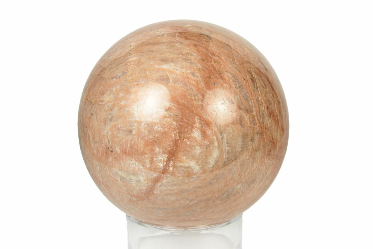 2.25" Polished Peach Moonstone Sphere - Madagascar (#252019) For Sale ...