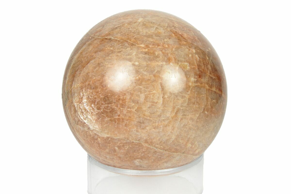 1.75" Polished Peach Moonstone Sphere - Madagascar (#252022) For Sale ...