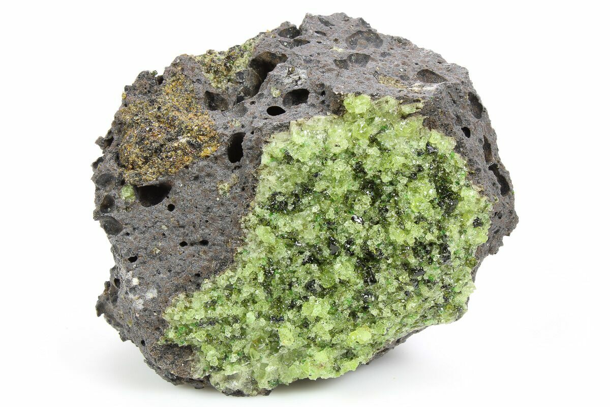 3.6" Peridot in Basalt - Arizona (#253769) For Sale - FossilEra.com
