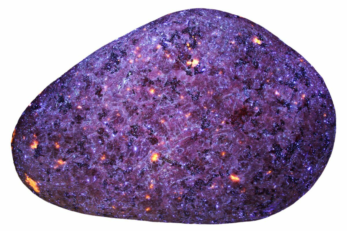 2.4" Fluorescent Yooperlite Pebble - Michigan (#253910) For Sale ...