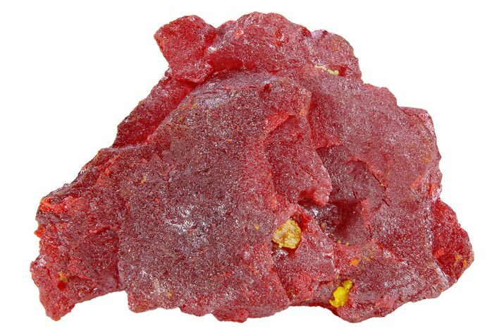 1.55" Vibrant-Red Realgar Specimen with Orpiment - Russia (#256968) For ...