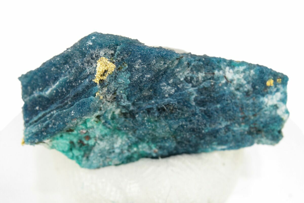 .8" Native Gold in Shattuckite - Namibia (#260089) For Sale - FossilEra.com